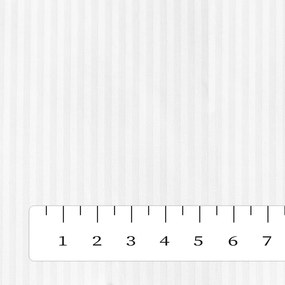 Biante Damaškový povlak na polštář Atlas Gradl DM-012 Bílý - tenké proužky 2 mm 30 x 50 cm