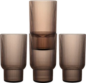 Sklenice z recyklovaného plastu v sadě 4 ks 430 ml Billi – Sagaform