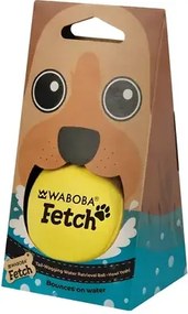 WABOBA Míček pro psy Fetch žlutý / O 6 cm / plave na vodě / měkký povr