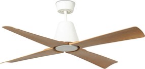 FARO 34105-130 TYPHOON M LED LED stropní ventilátor bílá/dřevo - FARO