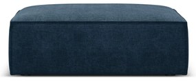 Tmavě modrá žinylková podnožka Vanda – Mazzini Sofas