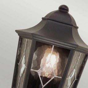 Přisazená venkovní lucerna Elstead Norfolk IP44 Černá