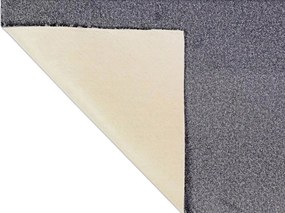 Condor Carpets, Metrážový koberec Sicily 176, na míru, šíře 5m, šedá, filc, ložnice