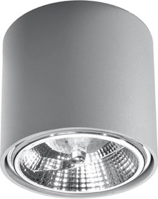 Sollux Lighting Stropní svítidlo TIUBE šedé