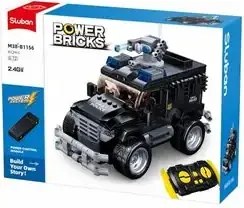 Sluban Power Bricks M38-B1156 Bojové vozidlo Tiger / LEGO - kompatibil