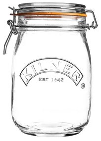 Kilner ROUND JAR sklenice s klipem 1 l