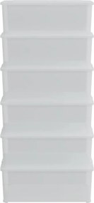 Plastové úložné boxy 6 ks 10 l stohovatelné 3189187
