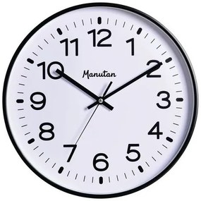 Manutan Expert  Analogové hodiny Q2 Manutan, autonomní quartz, průměr 32 cm