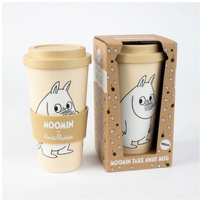 Cestovní hrnek Mumínek béžový 450ml, NordicBuddies Finsko