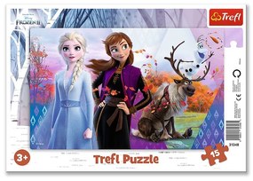 31348 DR Dětské puzzle - Frozen IV. - 15ks