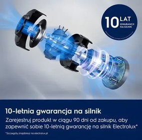 Electrolux Clean 600 EP61CB21WG / Tyčový vysavač