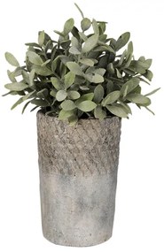 Cementový šedý květináč S – 12x19 cm