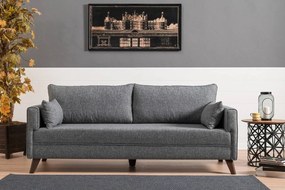 Designová rozkládací sedačka Marisela 208 cm šedá