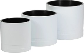 Květináč LUNA Cylinder 30,8 cm bílý