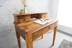 Psací stůl Hemingway 90 cm z masivního dřeva Sheesham Honey