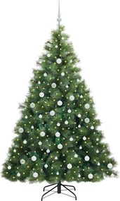 Umělý vánoční stromeček s stojanem Zelená 180 cm PE a PVC 3397786