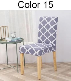 Různé elastické potahy na jídelní židle Varianta: Color 15