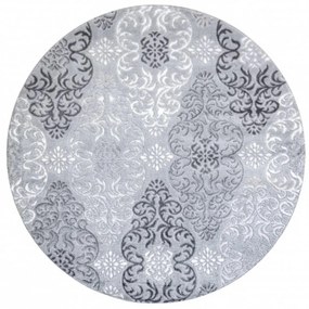 Kusový koberec Lona šedý kruh 160cm