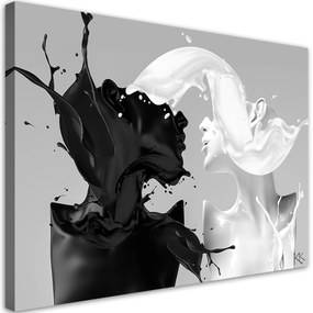 Gario Obraz na plátně Láska v černobílém Rozměry: 60 x 40 cm