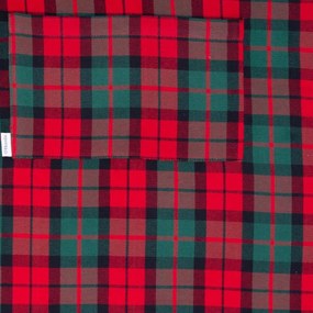 Kuchyňská zástěra TARTAN červená / zelená 944837