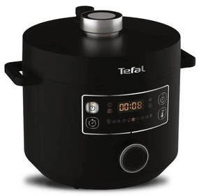 Tefal - Multifunkční elektrický hrnec TURBO CUISINE 4,8 l 1090W/230V černá