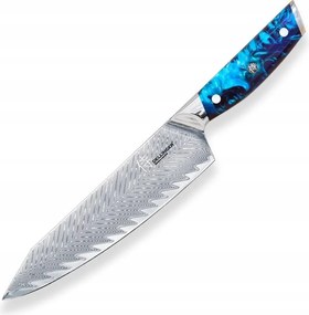 Kuchařský nůž Blue Chef Kiritsuke 205 mm Dellinger Resin Future