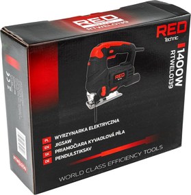 Elektrická přímočará pila RTWEL0139, 1400 W | RED TECHNIC