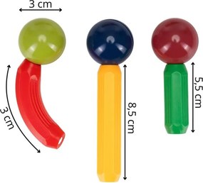 Magnetická stavebnice 128 dílů SPRINGOS KG0050