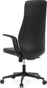 Kancelářské křeslo KA-T8325 BK, synchronní mechanismus, černá ekokůže (66 x 62) cm