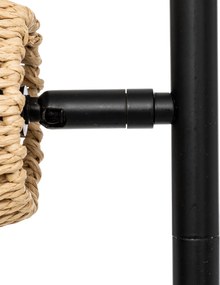 Stojací lampa boho GIADA, 3 otočné stínidla, 150 cm