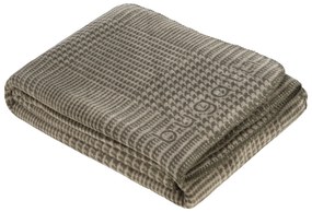 Ibena Jacquard Bugatti deka zelený vzor
