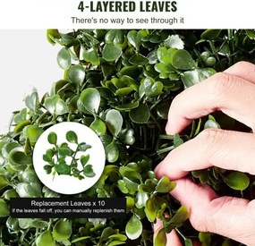 2 Kusů 1,5 m Umělý buxus Topiary Strom Umělá rostlina UV Dekor vnitřní/venkovní