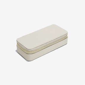 Cestovní šperkovnice Stackers Oatmeal Medium Zipped Jewellery Box | krémová 75626