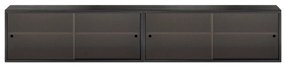 NORTHERN Skříňka Hifive Glass Storage, Black Oak, 75 cm / podstavec 28 cm