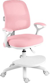 Dětská rostoucí židle Neoseat JUNI 020 — látka, pratelný potah, růžová