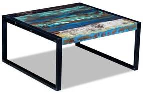 vidaXL Konferenční stolek masivní recyklované dřevo 80 x 80 x 40 cm