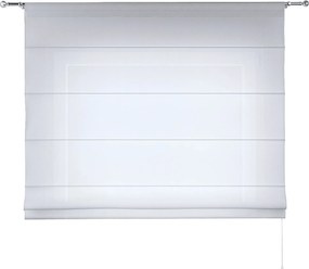 Římská roleta Torino barva krémová látka poloprůhledná, pletený vzor, vzorované