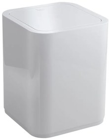 Aqualine, SEVENTY Odpadkový koš výklopný, 8 l, ABS plast, bílá, 630922