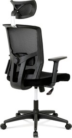 Ergonomická kancelářská židle RELORA - černá síťovina