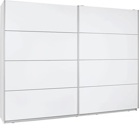 XXXLutz SKŘÍŇ S POSUVNÝMI DVEŘMI, bílá, 270/210/61 cm Ti'me - Šatní skříně - 000687034201