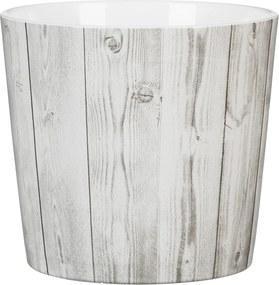 Scheurich Obal na květináč 870 průměr 13 cm White Timber