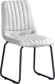 Casarredo - Komfort nábytek Jídelní židle MERANO světle šedá/černá
