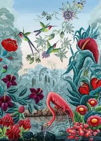 HEYE Puzzle Exotic garden: Ptačí ráj / 1000 dílků / 50 x 70 cm