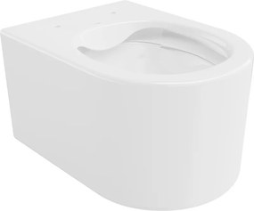 Mexen Sofia závěsná WC mísa Rimless, bílá lesk - 3354XX00
