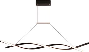 Toolight Toolight, LED závěsné osvětlení 120cm, 46W, 3000K, 2000lm, LHJ020-CP, černá, OSW-50046