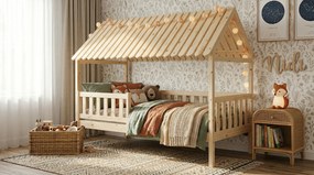 Rkids | Dětská postel Nidi Bezbarvý lak