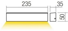 Redo 90393 - LED Venkovní nástěnné svítidlo OMNIA LED/12W/230V 3000K IP54 bílá