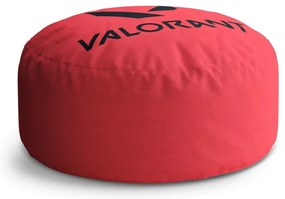 Sablio Taburet Circle VALORANT Red: 38x48 cm