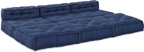 Modulová pohovka Textil Indigo 210 x 140 x 56 cm 3315089