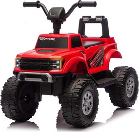Elektrická čtyřkolka Milly Mally Ford F-150 Raptor red